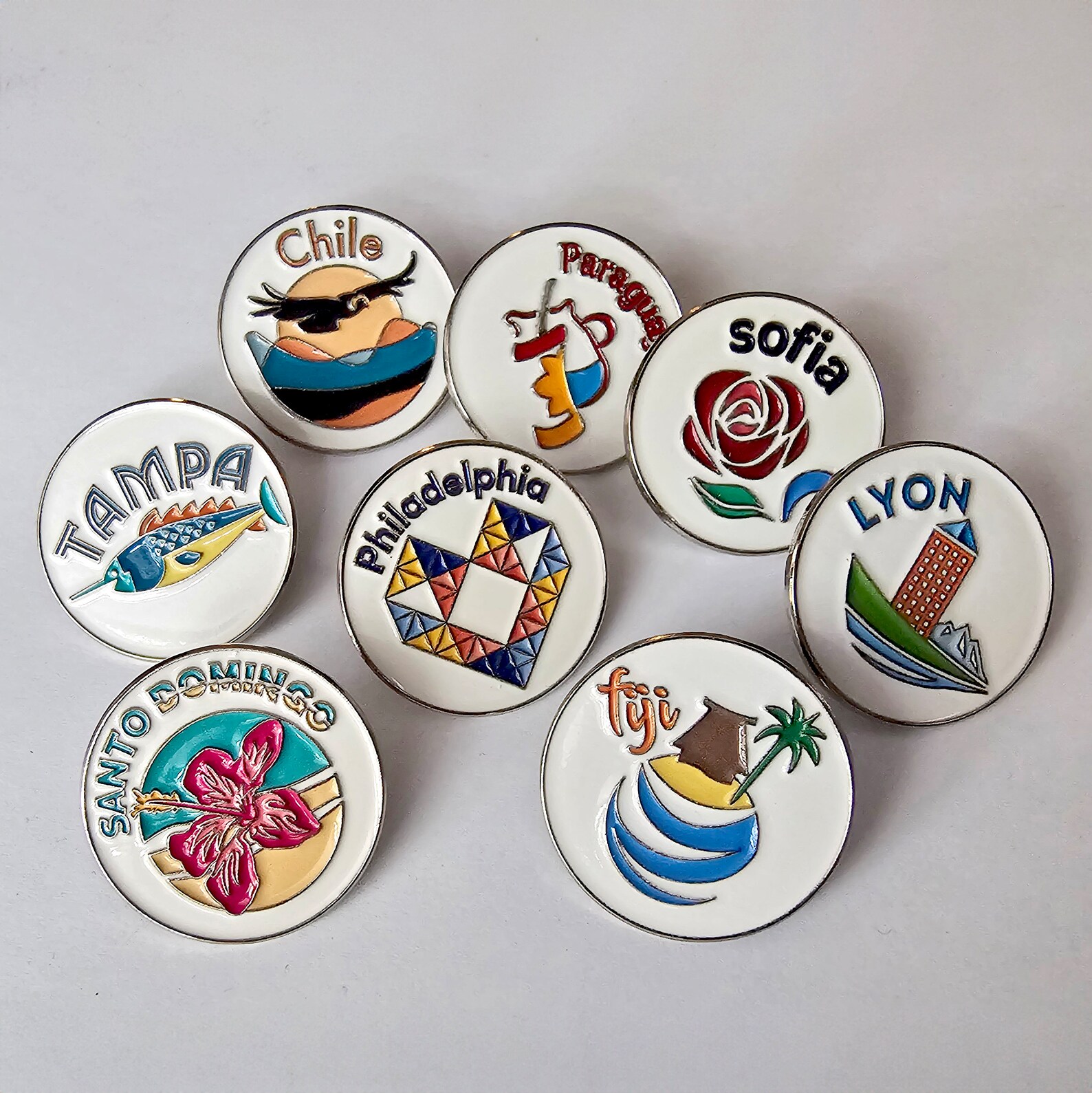 2024 Special Convention City Enamel Pins - Etsy