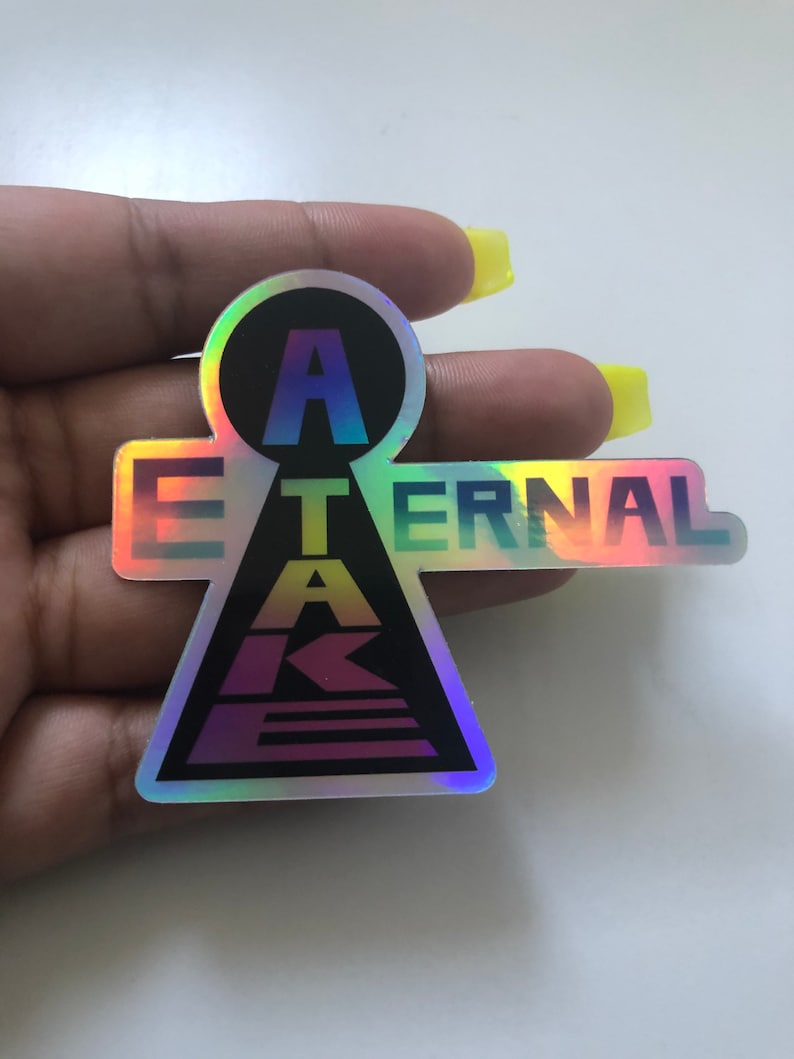 Holographic Sticker Inspired by Lil Uzi Verts Eternal Atake, Lo Mein ...