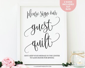 Wedding Guest Quilt | Etsy