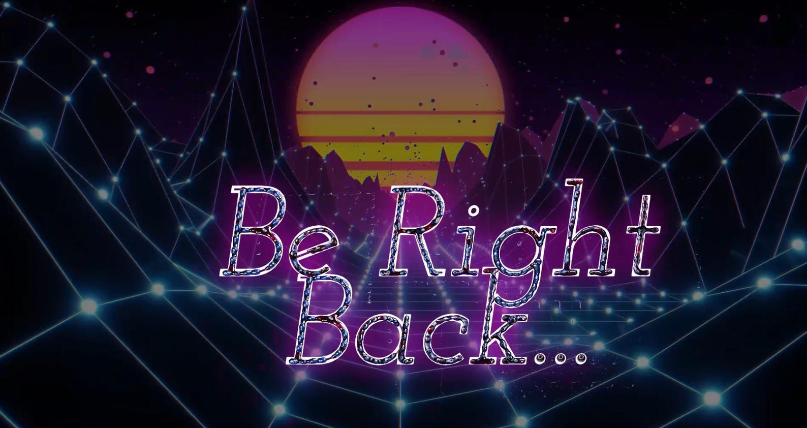 Be Right Back Screen Overlay - Etsy