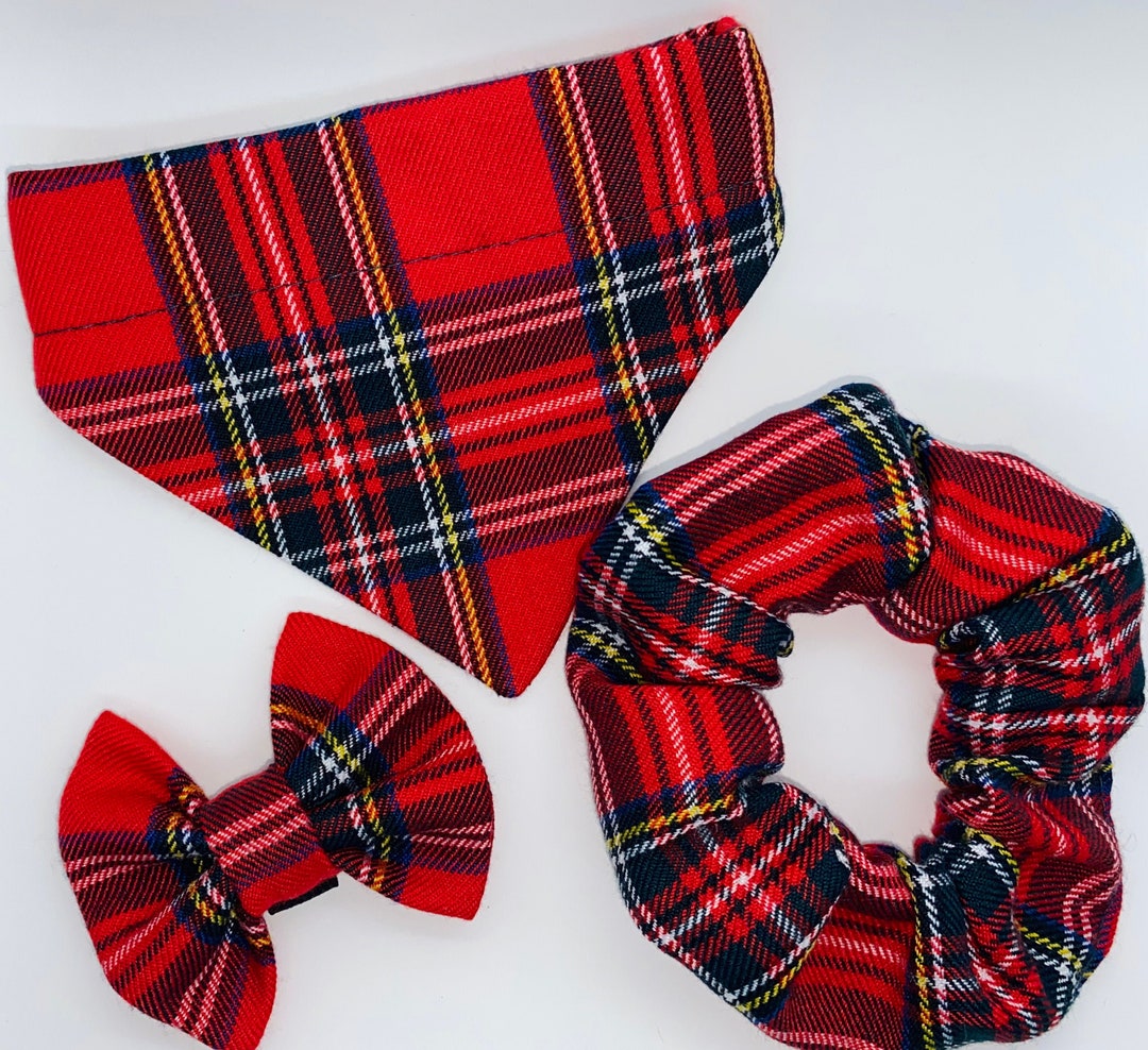 Red Tartan - Etsy
