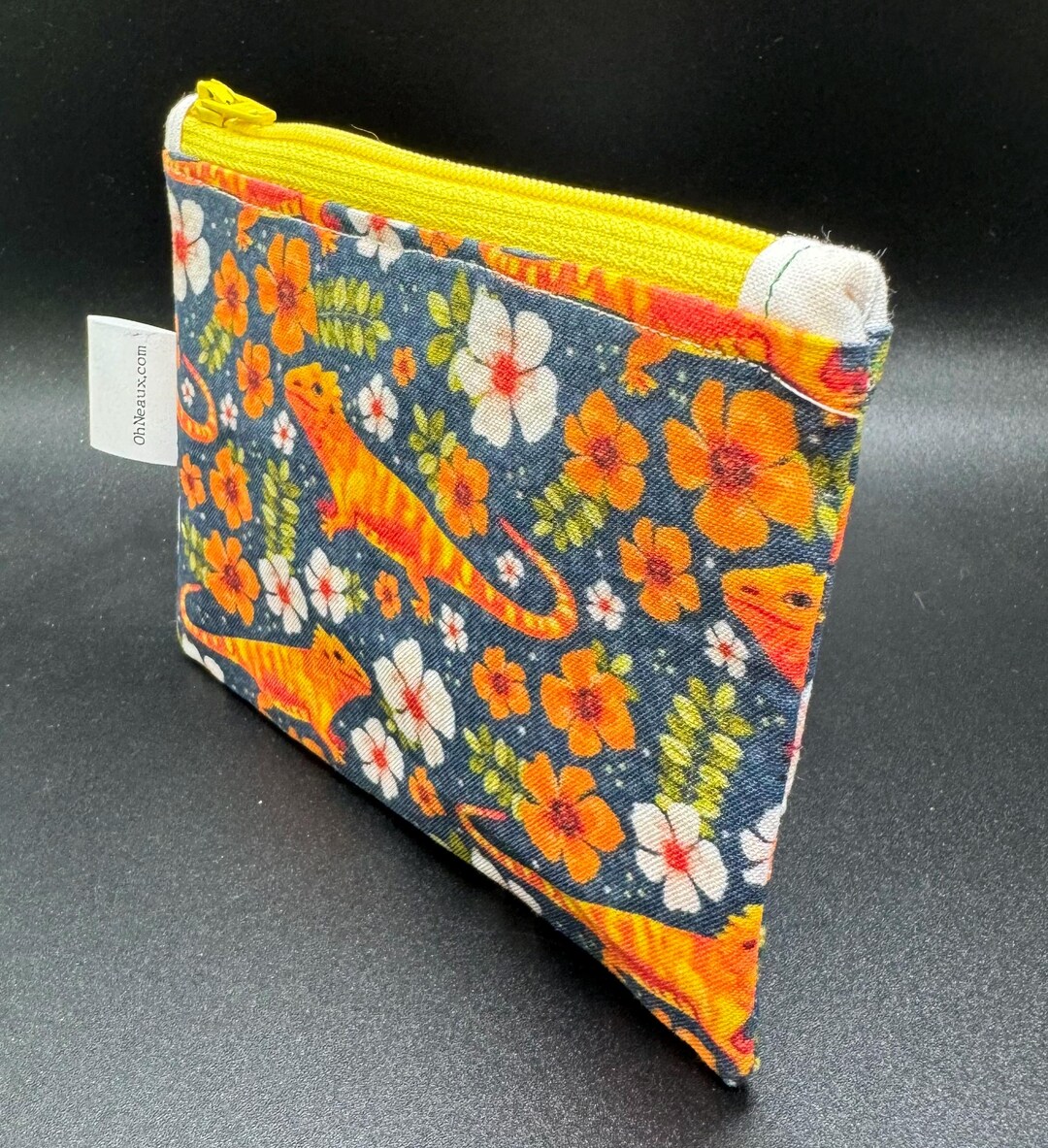 Bearded Dragon Lizard Zippered Pouch - Etsy