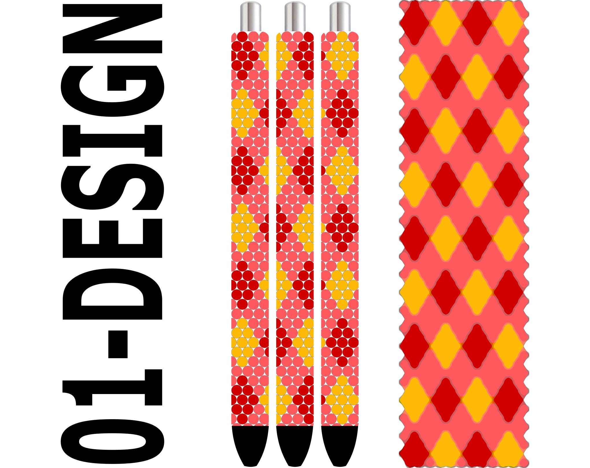 Rhinestone Pen Template – Diamond SS10 Bling PDF for Inkjoy, Makerflo ...