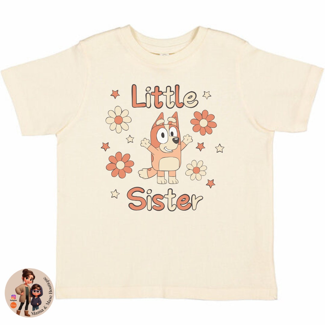 Bluey & Bingo Sisters T-shirts / Bluey Big Sister Shirt / Bingo Little ...
