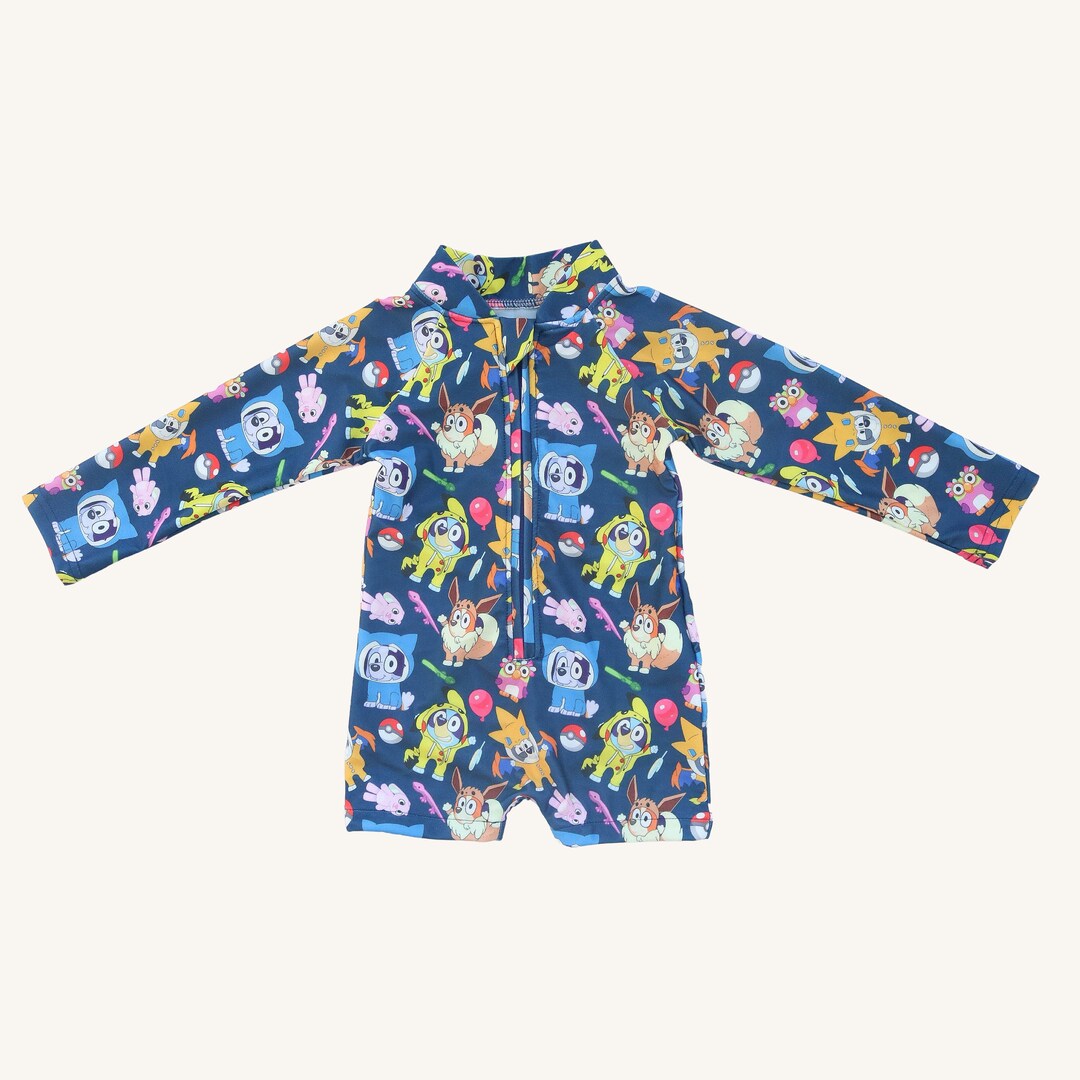 Bluey Swimsuit / Bluey and Friends Bathing Suit / Swimsuit - Etsy