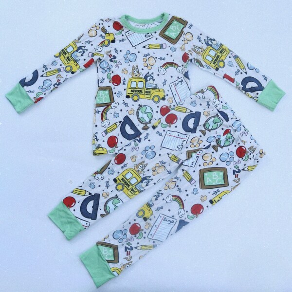 Bluey Bamboo Pajamas - Etsy