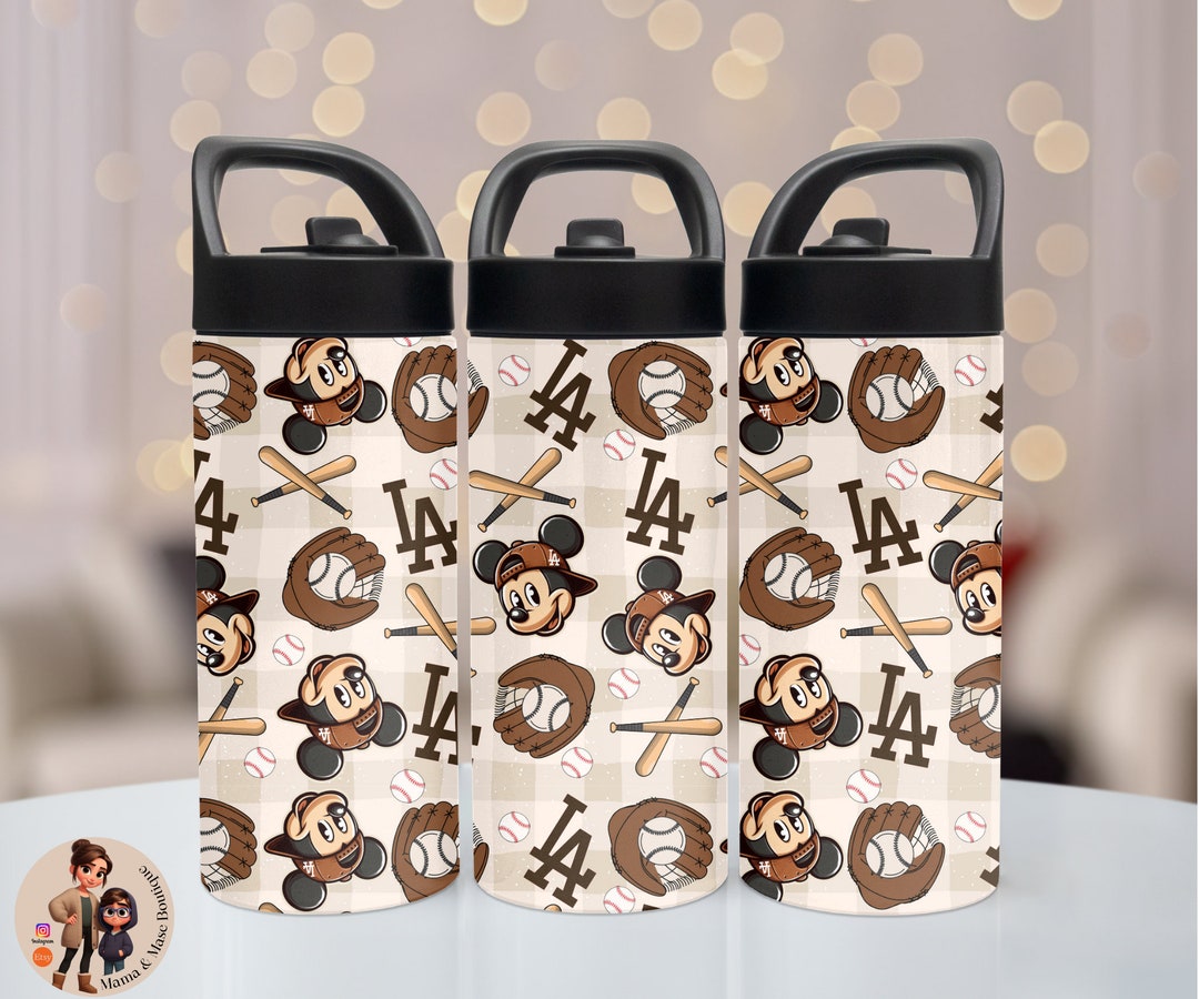 2 DESIGNS Mickey and Minnie // LA Dodgers Kids Tumbler // LA Dodgers ...