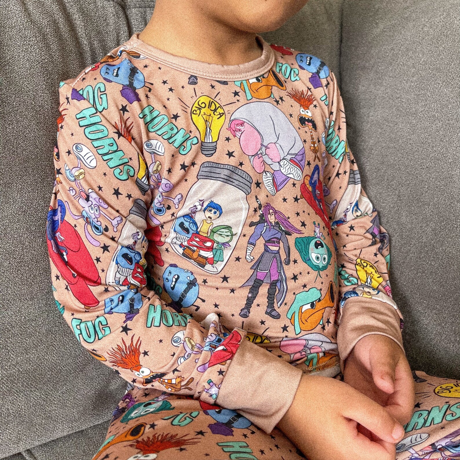 Inside Out 2 Bamboo Pajamas // Inside Out Bamboo Pajamas - Etsy