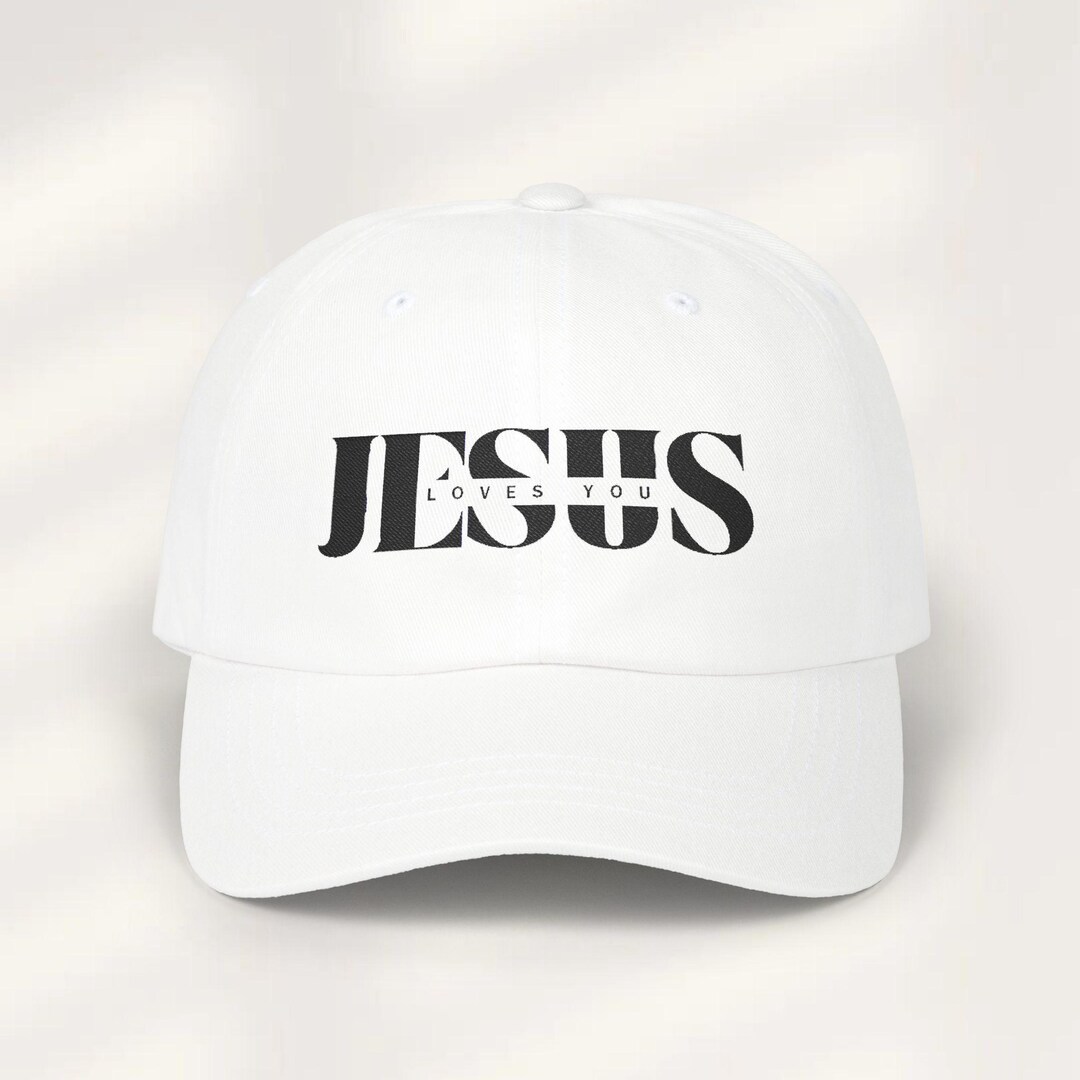 Religious Baseball Cap, Jesus Loves Me, God is Good Hat, Classic Dad ...