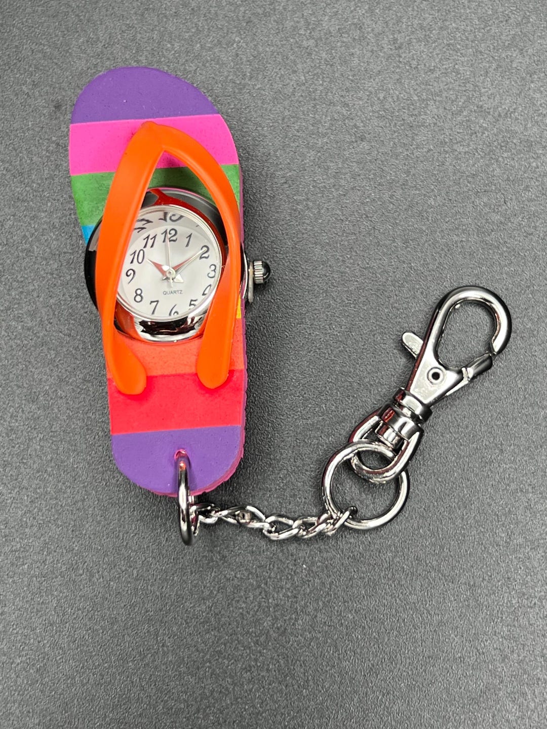 Vintage Avon Flip Flop Key Chain - Etsy