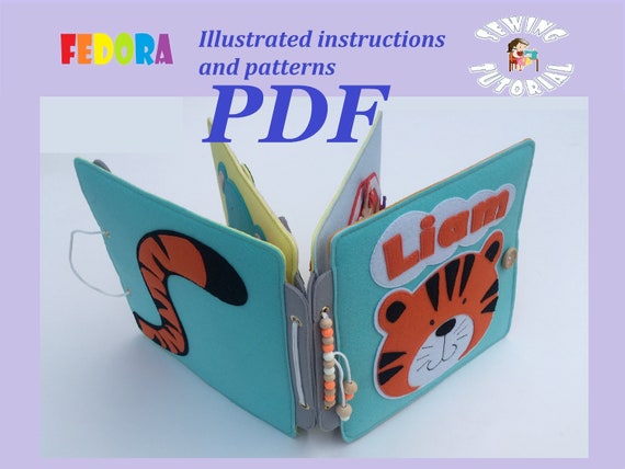 Quiet Book PDF Pattern and Tutorial | Etsy