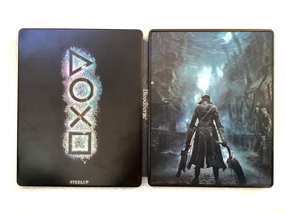 Bloodborne Steelup Collector Case V1 With 3D Card for Ps4/ps5/xbox/pc ...