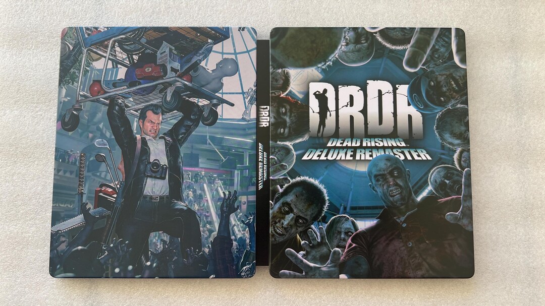 Dead Rising Deluxe Remaster Custom Made Steelbook Case Only for Ps4/ps5 ...