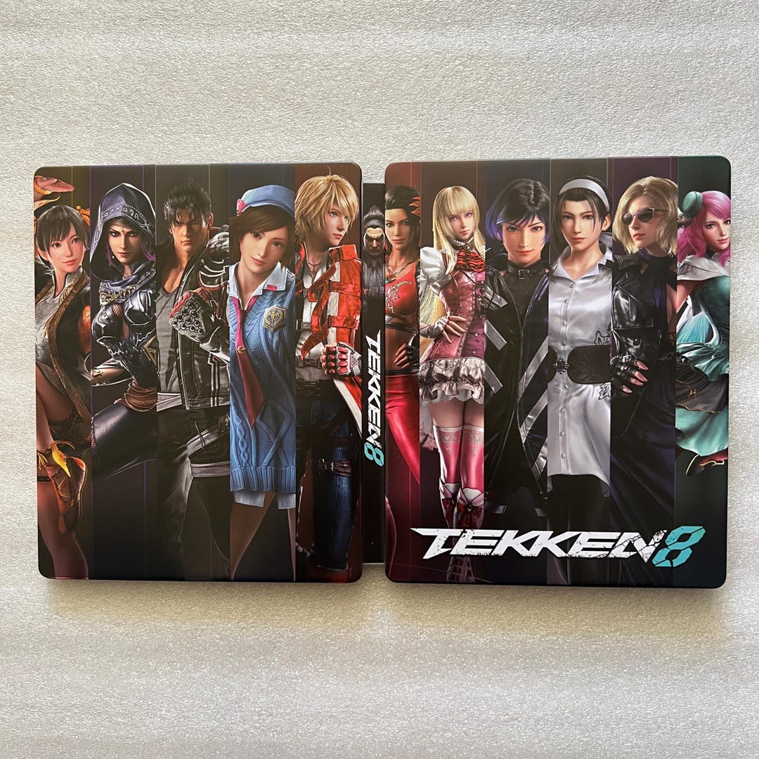 Tekken 8 Custom Made Steelbook Case Only for Ps4/ps5/xbox/pc (no Game ...