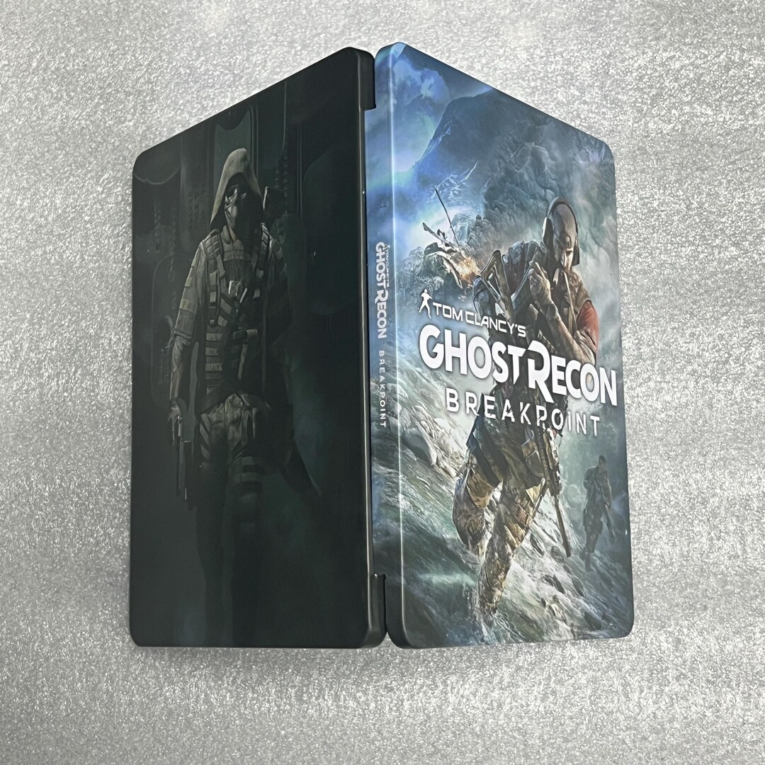 Ghost Recon Break Point Custom Made Steelbook/metalpsk Case Only for ...