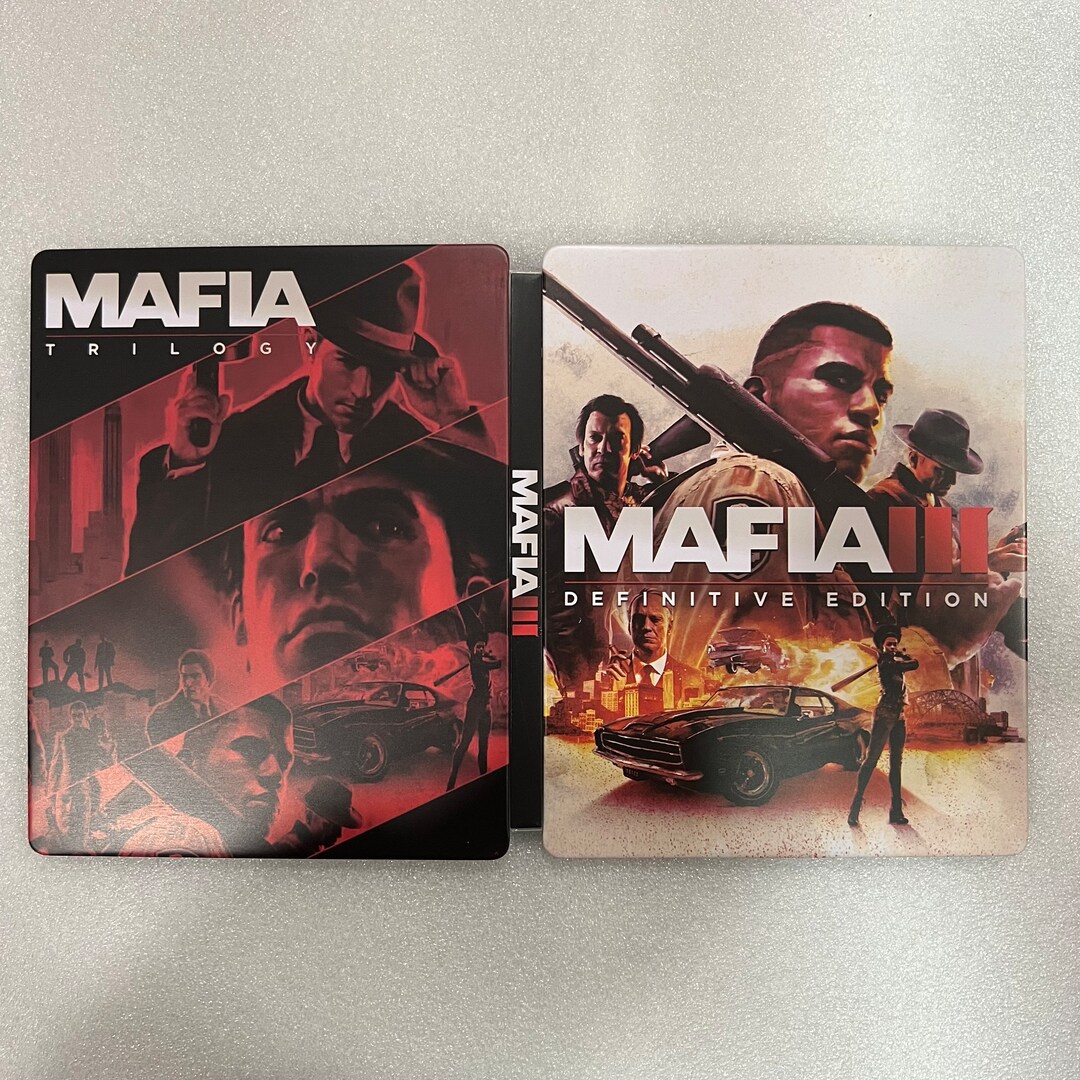 Mafia 3 Custom Made Steelbook Case Only for Ps4/ps5/xbox no Game New - Etsy