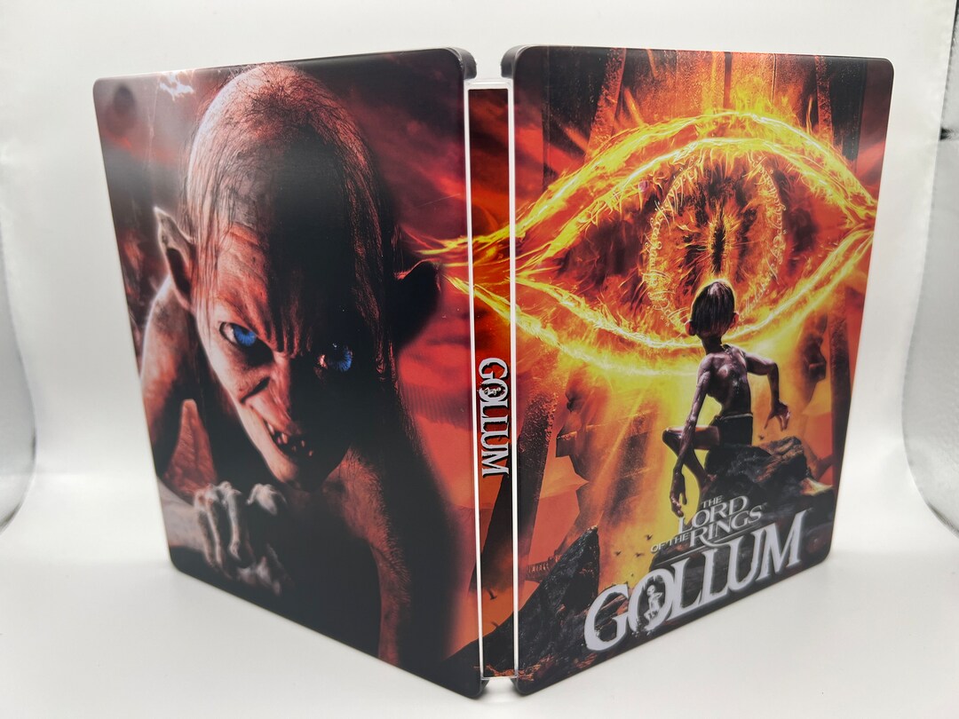 The Lord of Rings Gollum Custom Made Steelbook Case Only for Ps4/ps5 ...
