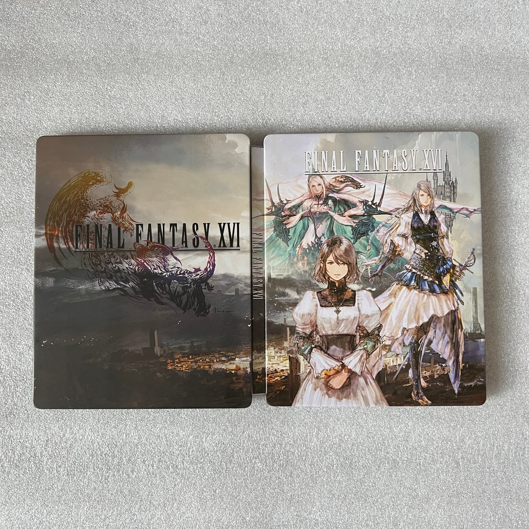 Final Fantasy XVI Custom Made Steelbook Case Only for Ps4/ps5/xbox (no ...