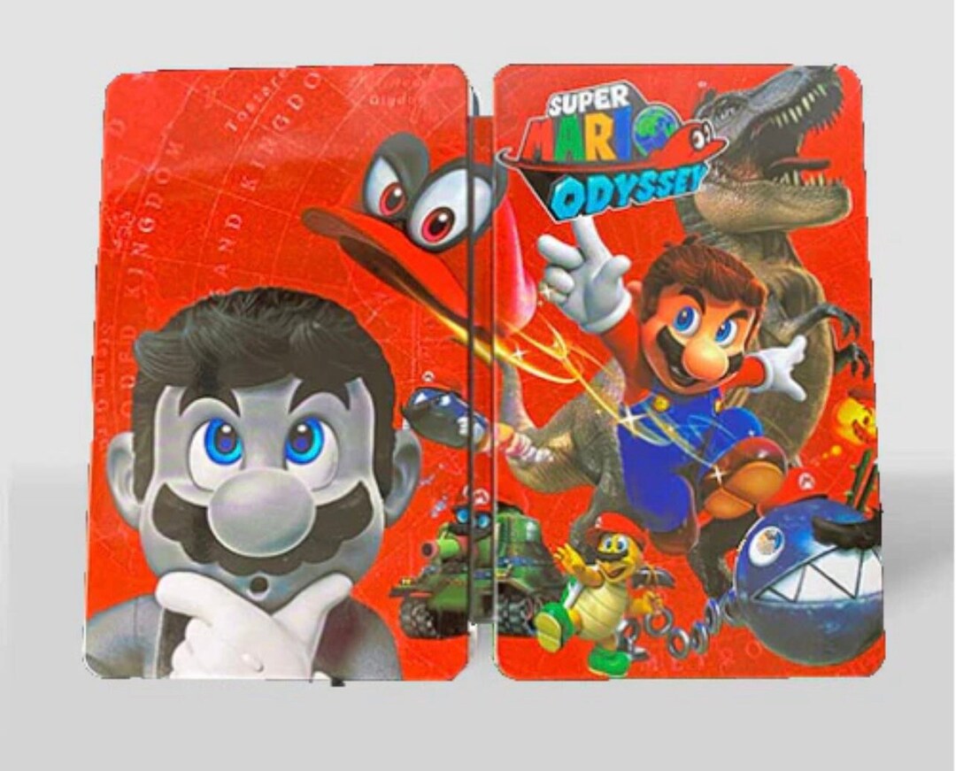 Super Mario Odyssey Custom Made Steelbook for Nintendo Switch no Game ...