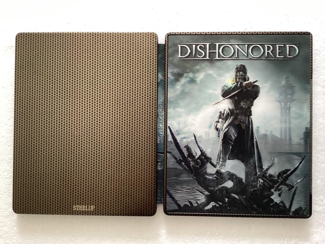 Dishonored Steelup Collector Case V3 With 3D Card for Ps3/ps4/ps5/xbox ...