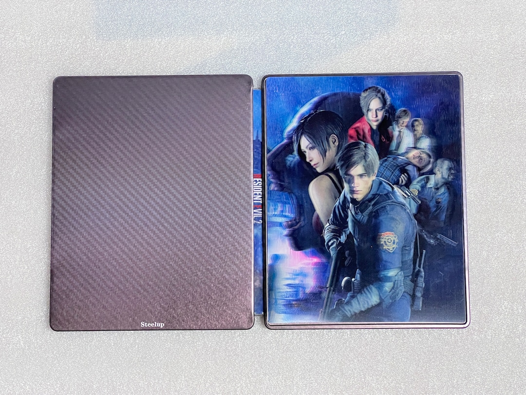 Resident Evil 2 Steelup Collector Case for Ps4/ps5/xbox game Disc Not ...