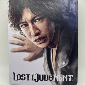 Lost Judgment Custom Made Steelbook Case Only for Ps4/ps5/xbox (no Game ...