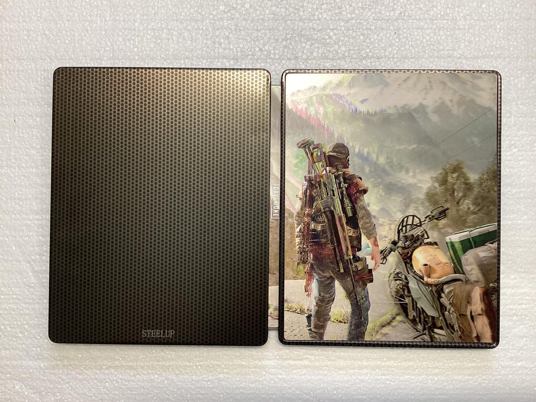 Days Gone Steelup Collector Case V3 With 3D Card for PS4/PS5 (game Disc ...