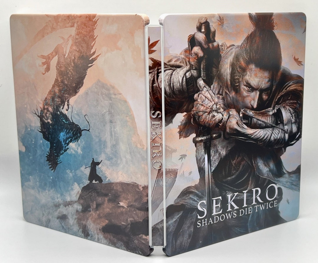 Sekiro Shadows Die Twice Custom Made Steelbook Case Only for Ps4/ps5 ...