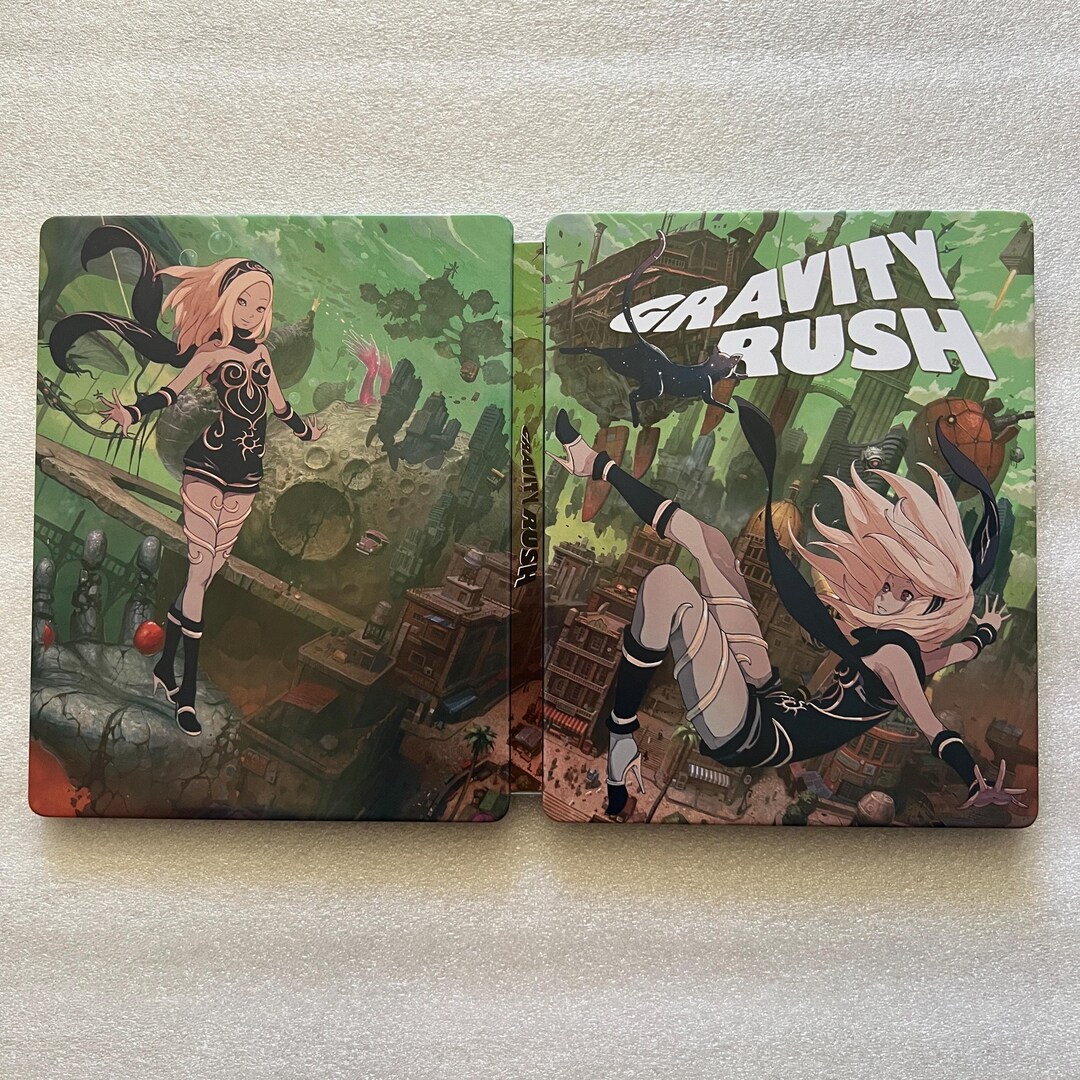 Gravity Rush Custom Made Steelbook Case Only for Ps4/ps5/xbox/pc no ...