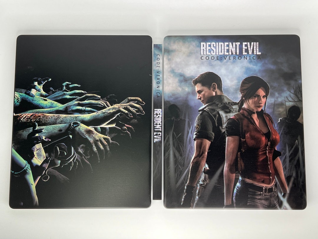 Resident Evil Code Veronica Custom Made Steelbook Case Only for Ps4/ps5 ...