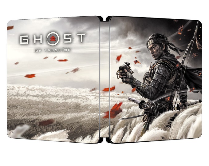 Ghost of Tsushima Custom Custom Made Steelbook Case Only for Ps4/ps5 ...