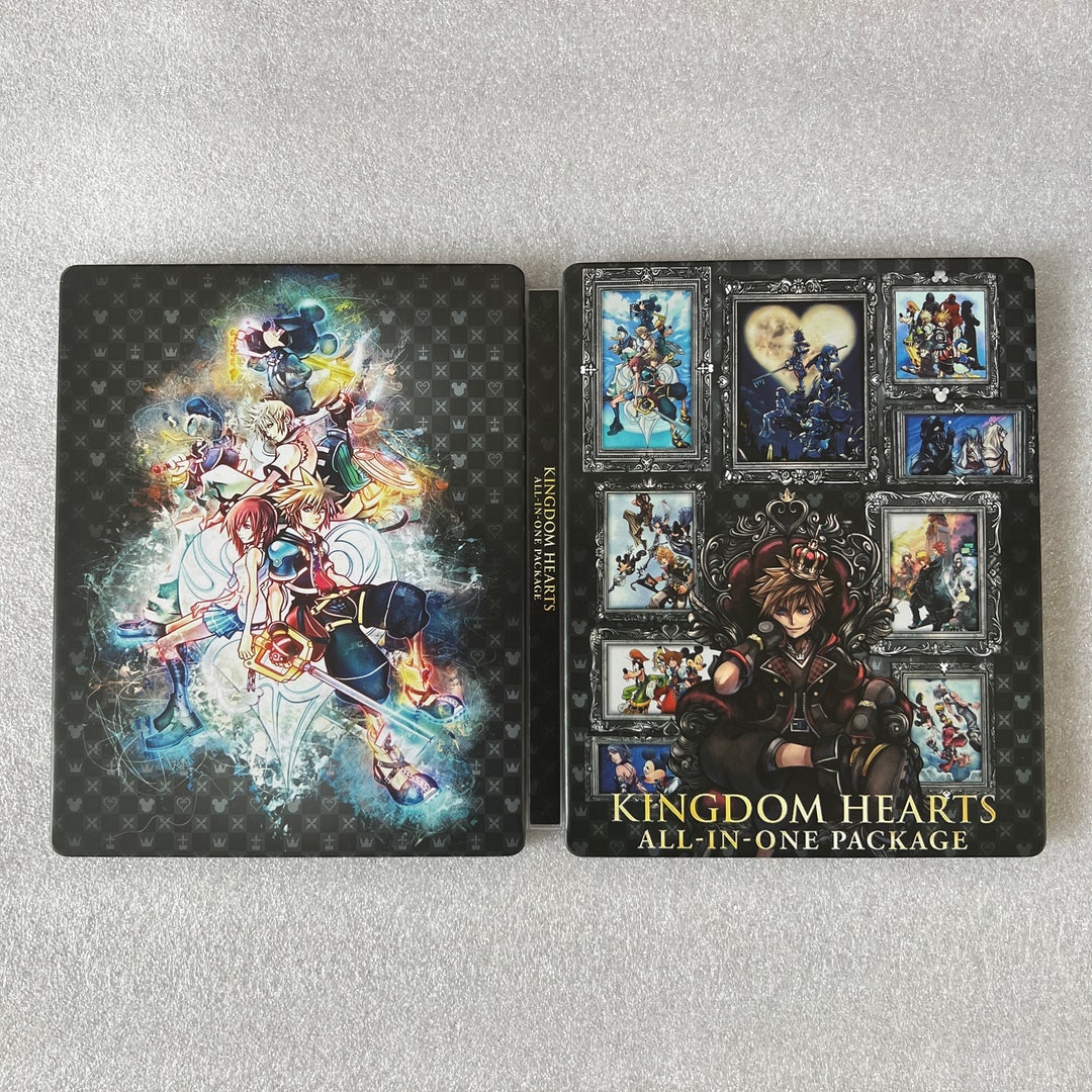 Kingdom Hearts All in One Custom Made Steelbook Case Only for Ps4/ps5 ...