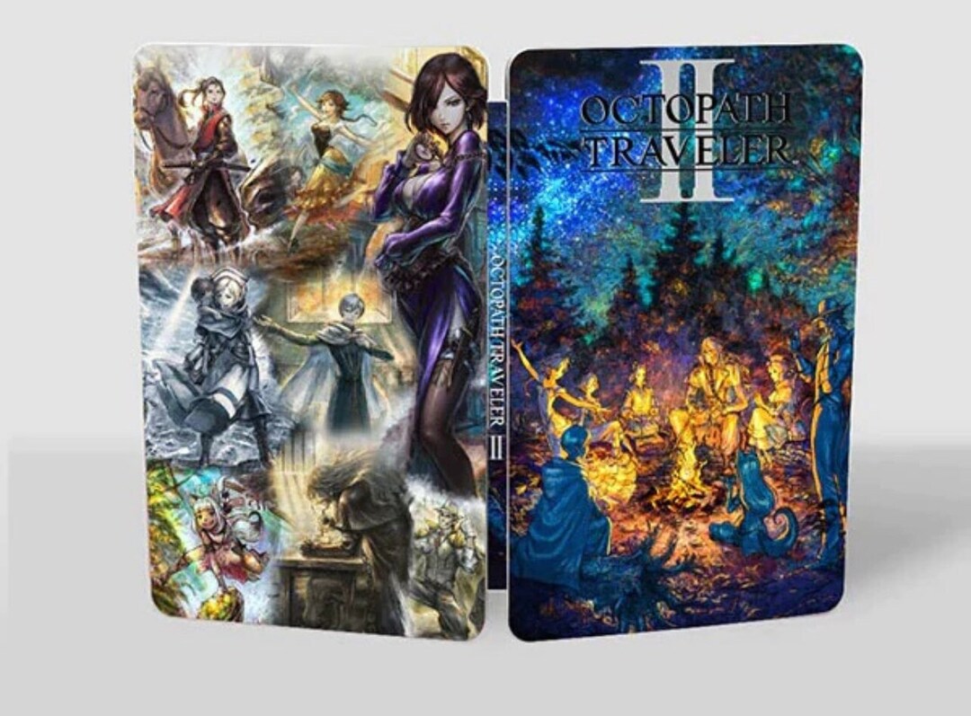 Octopath Traveler II Custom made Steelbook for Nintendo switch No Game ...