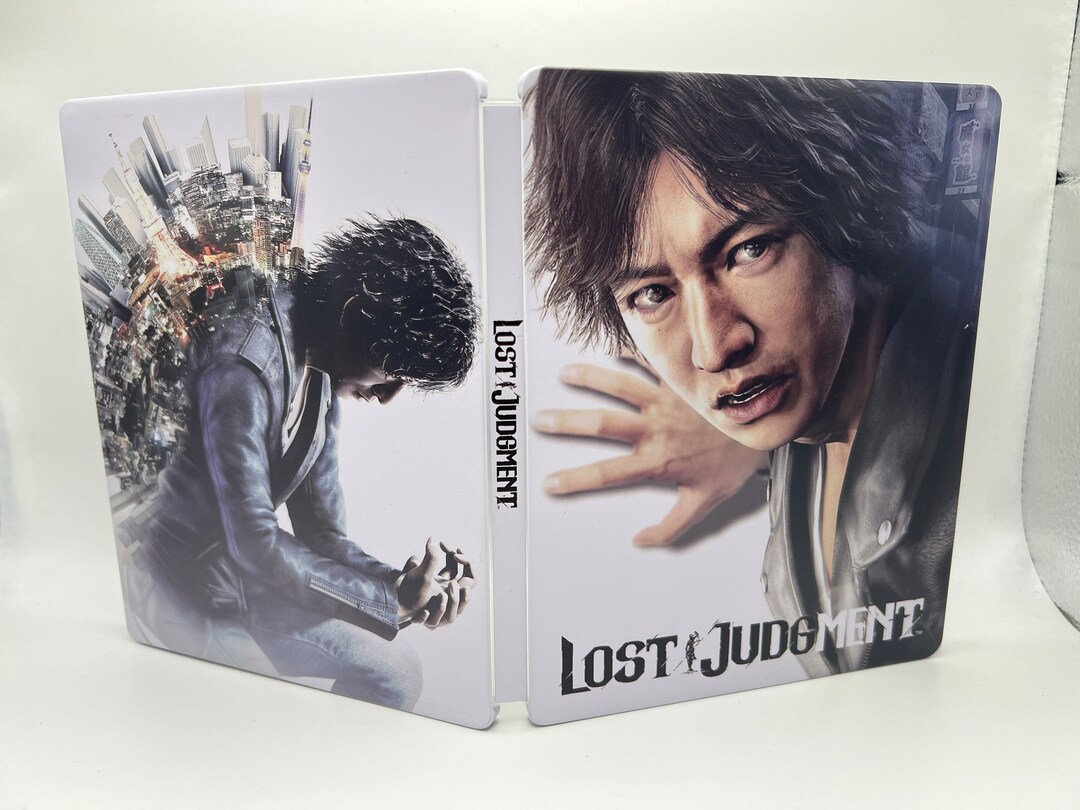 Lost Judgment Custom Made Steelbook Case Only for Ps4/ps5/xbox (no Game ...
