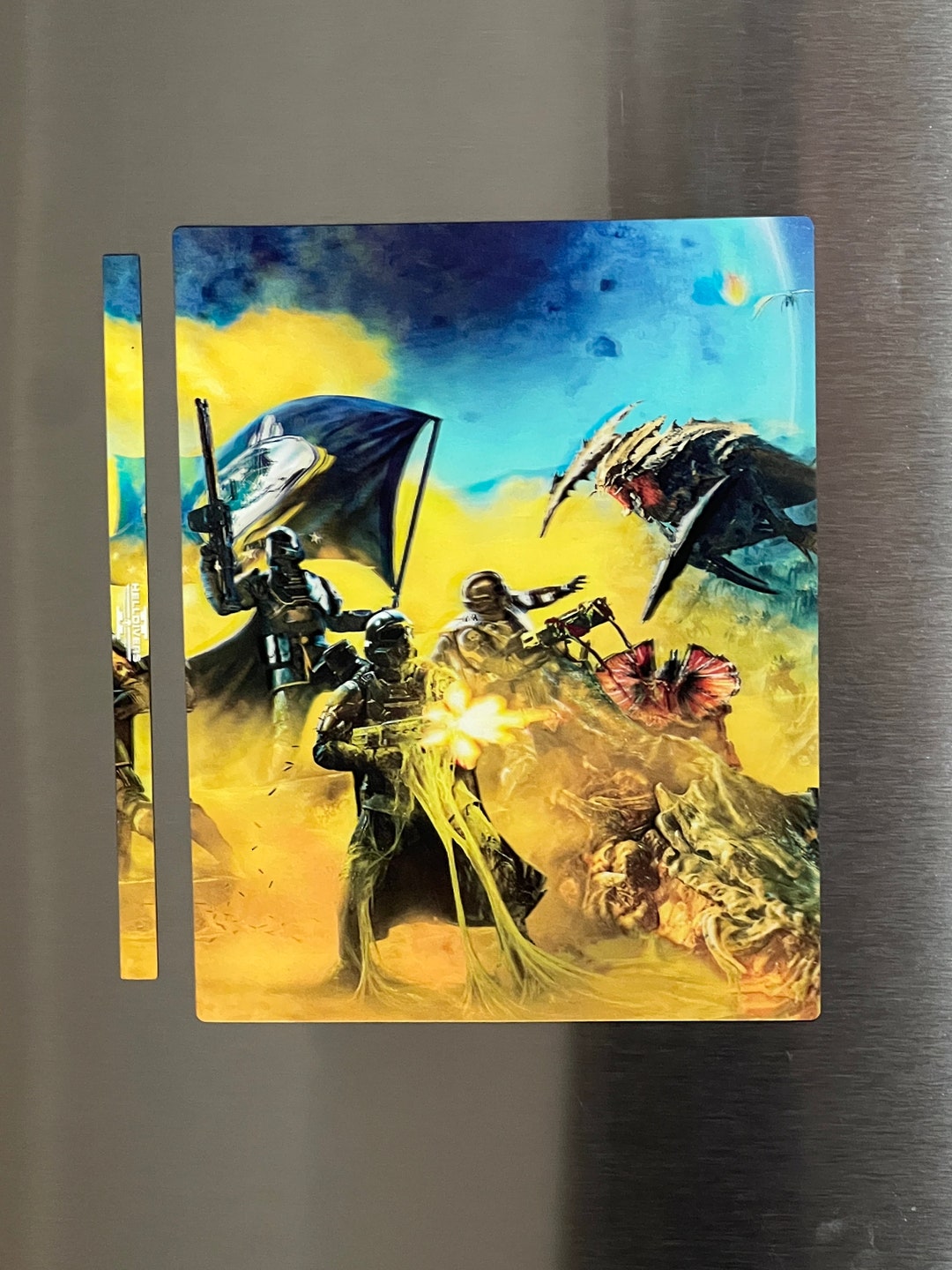 Helldivers 2 Magnetic 3D Card size 5 Inches by 6.5 Inches New - Etsy