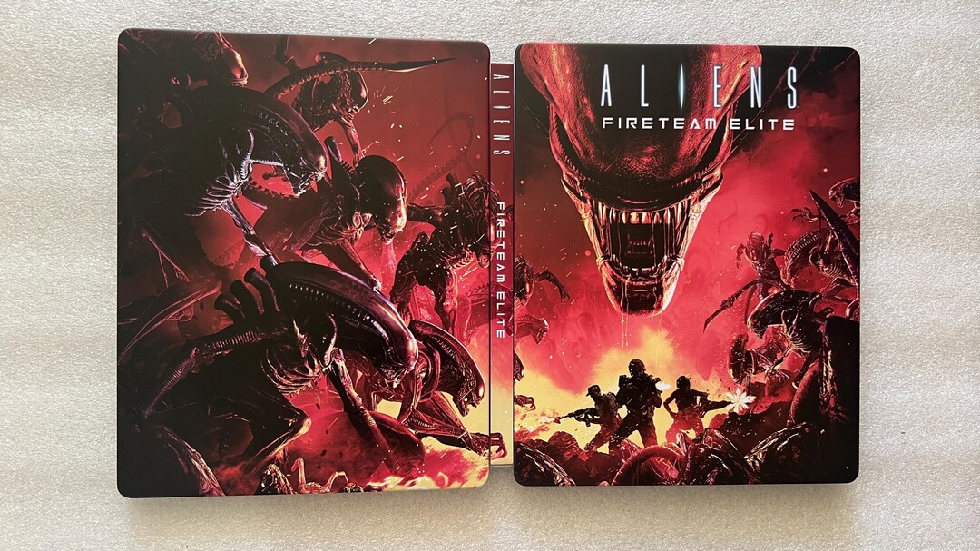 Aliens Fire Team Elite Custom Made Steelbook Case Only for Ps4/ps5/xbox ...