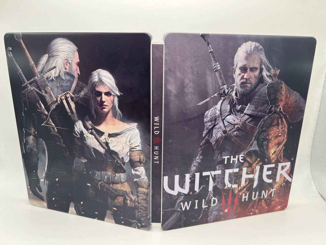 The Witcher 3 Wild Hunt Custom Made Steelbook Case Only for - Etsy