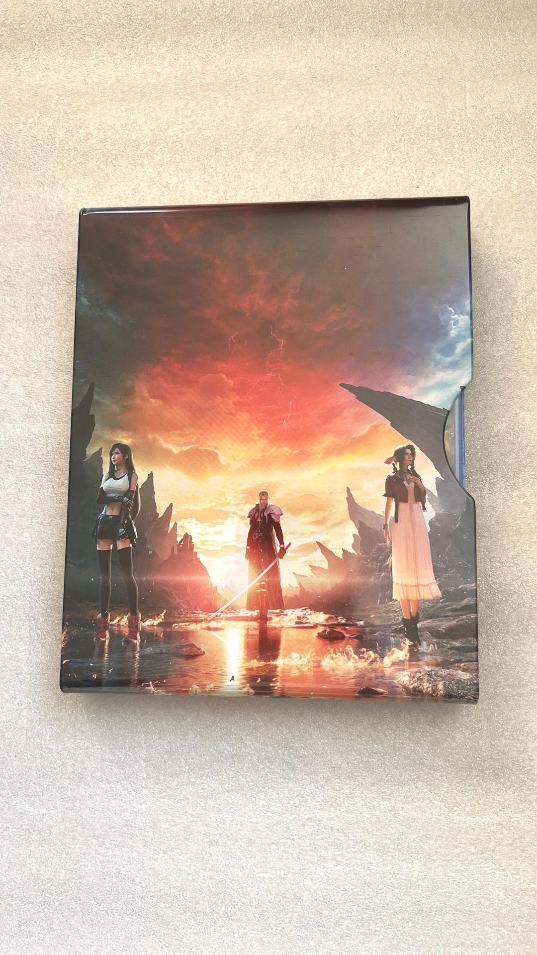 Final Fantasy VII Rebirth Custom Made Steelarmor Case Only for Ps4/ps5 ...