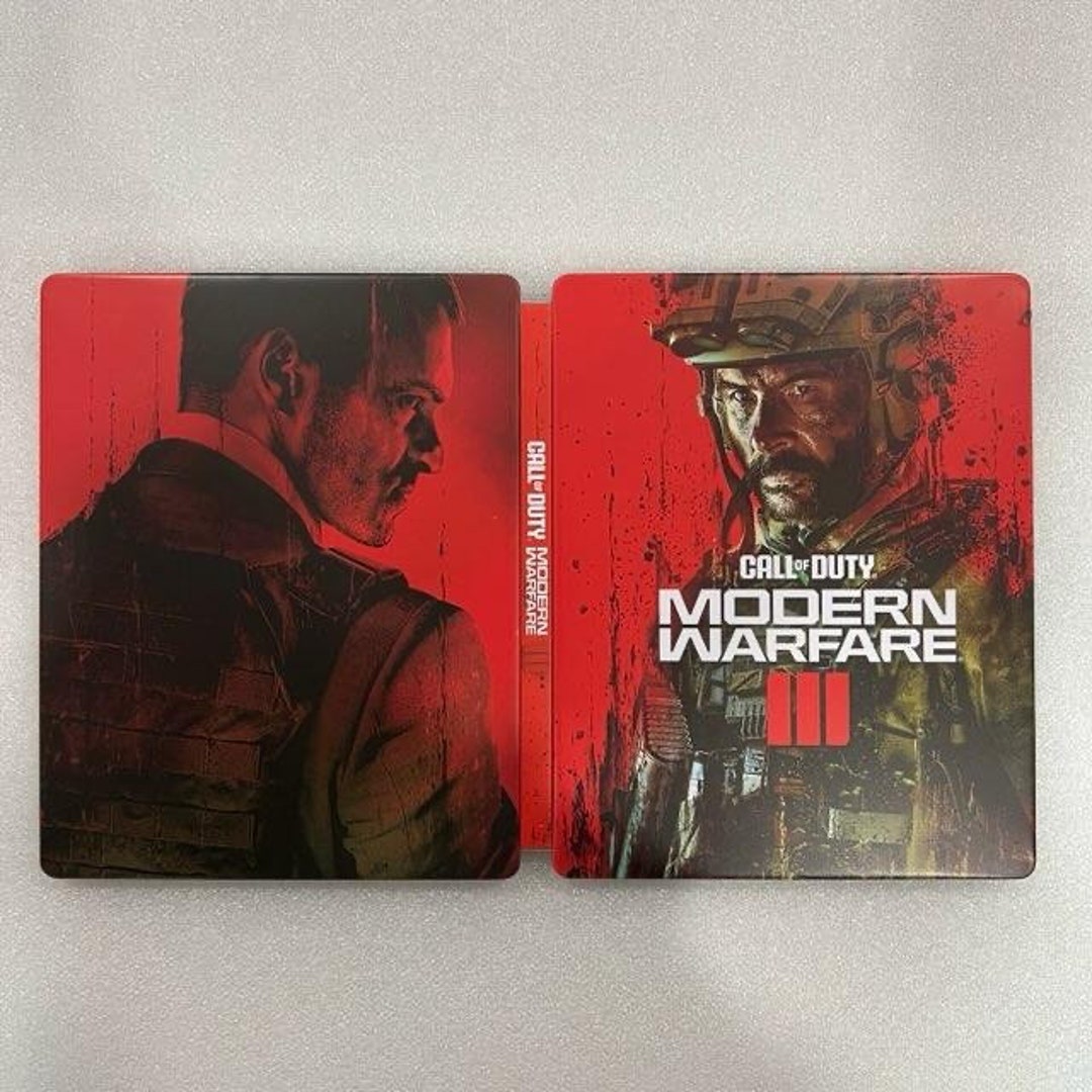 Call of Duty Modern Warfare III Custom Made Steelbook Case Only for Ps4 ...