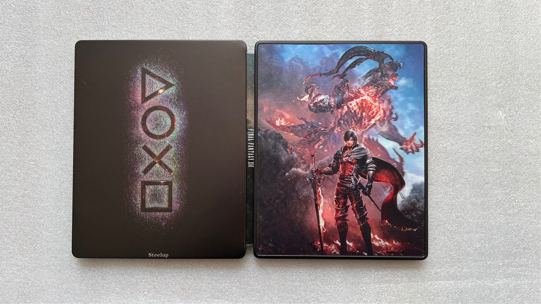 Final Fantasy XVI Steelup Collector Case Version 2 With 3D Card for Ps4 ...