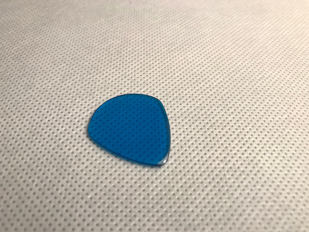 The Force Handmade High-performance Guitar Pick Blue, Jazz III Shape - Etsy