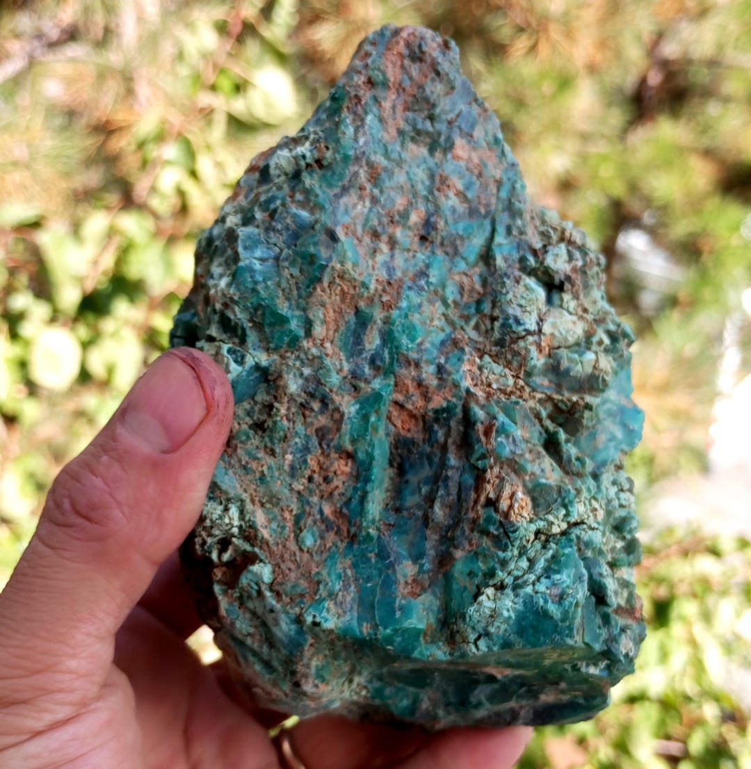 Spectacular Color Rare Chrysopal Rough, Nickel Opal - Etsy