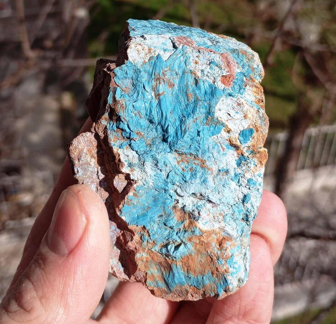 Gorgeous Colors Blue Laterite Cobalt Ore - Etsy