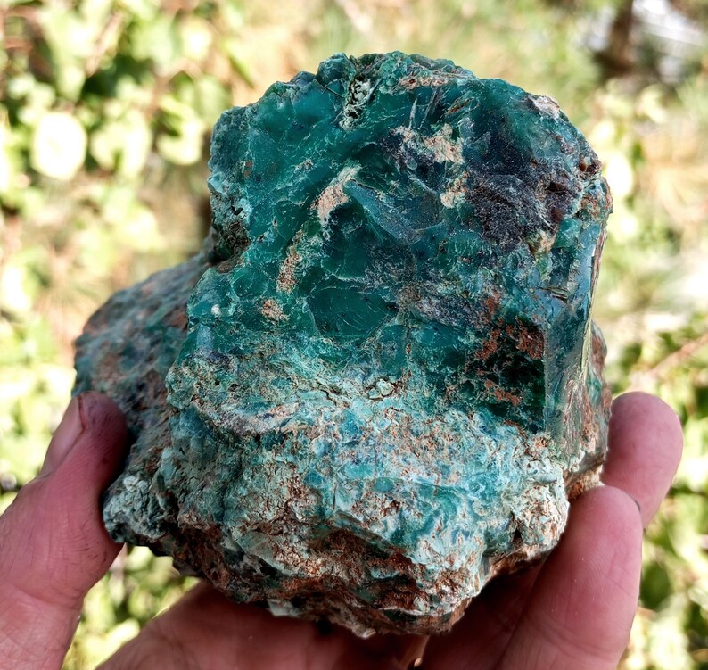 Spectacular Color Rare Chrysopal Rough, Nickel Opal - Etsy