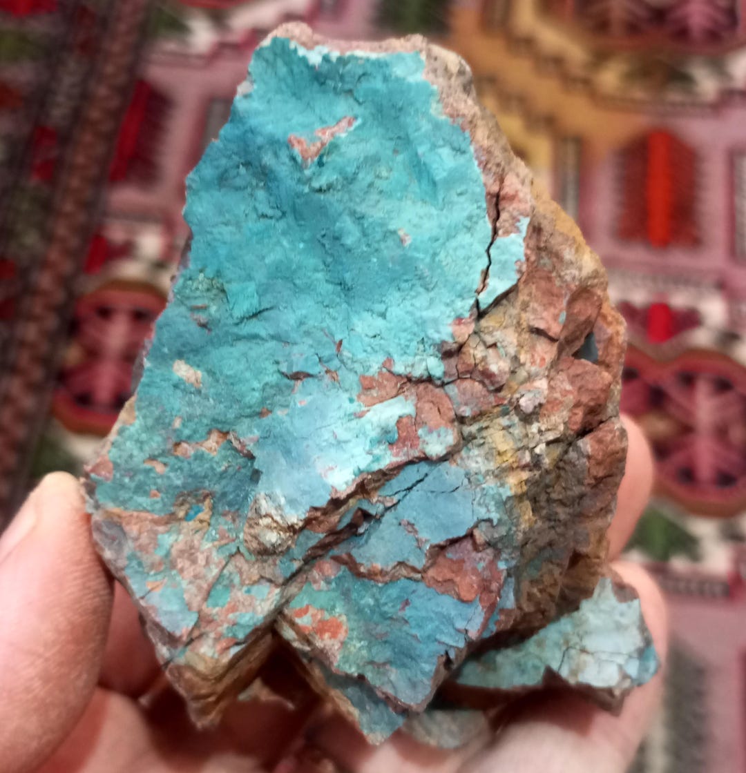 Blue Cobalt Laterite Ore, Gorgeous Colors - Etsy