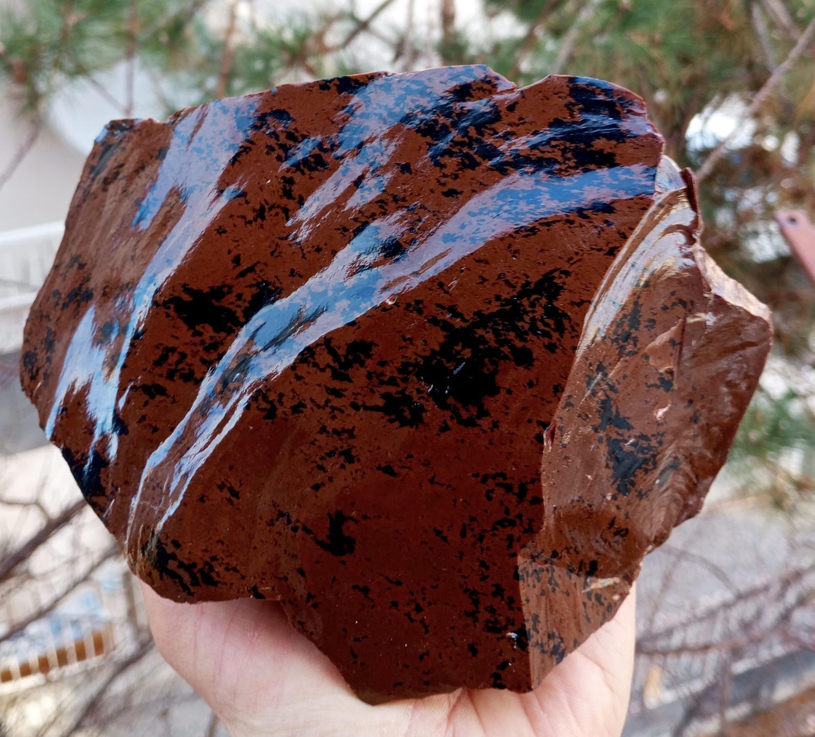 Big Pieces Raw Mahogany Obsidian - Etsy