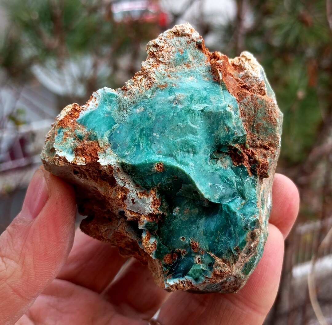 Raw Rare Chrysopal Specimen / Nickel Opal - Etsy