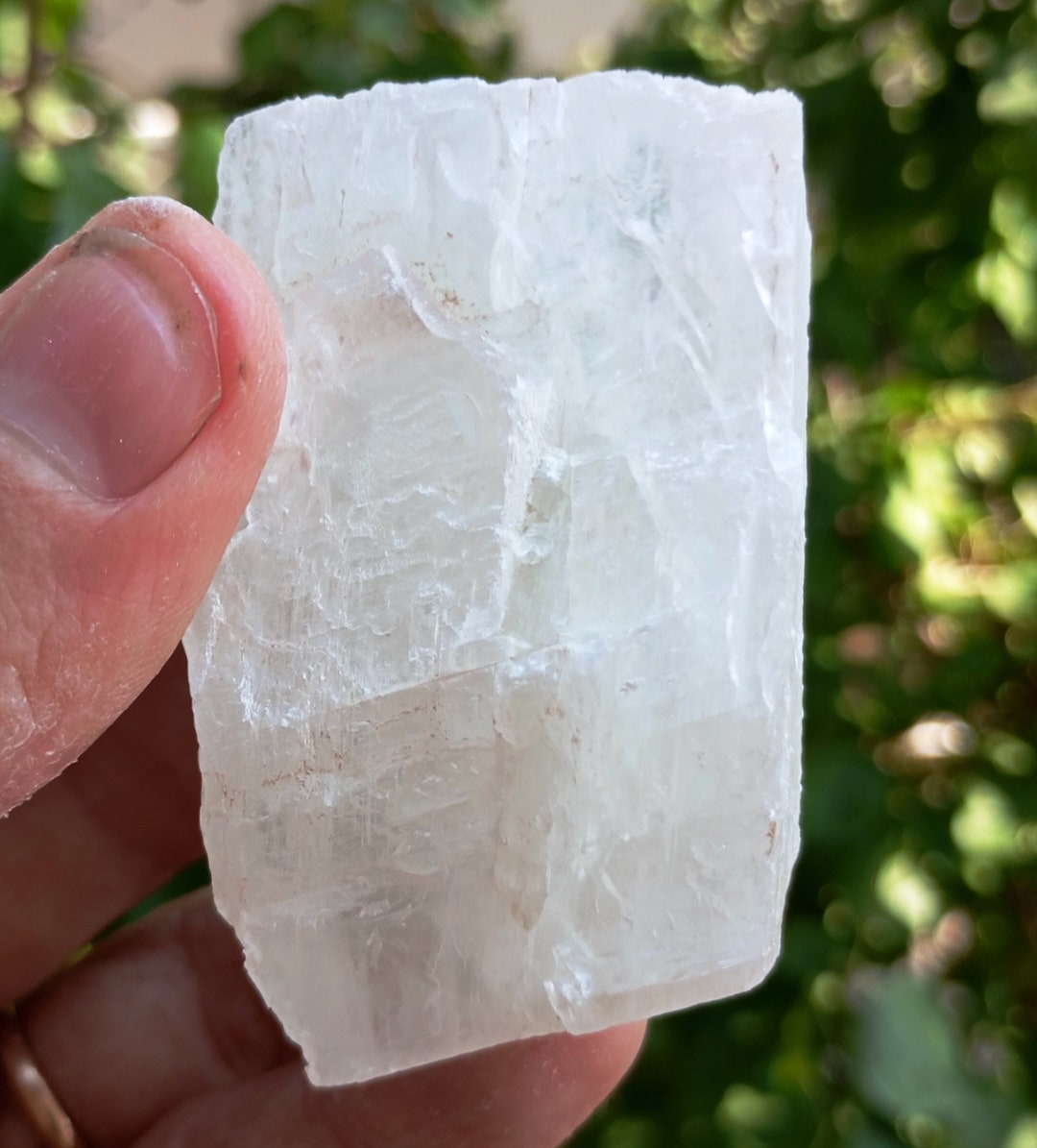 Optical Crystal Ulexite TV Rock Uv Reactive Mineral Specimen - Etsy