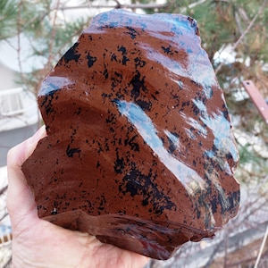 Big Pieces Raw Mahogany Obsidian - Etsy