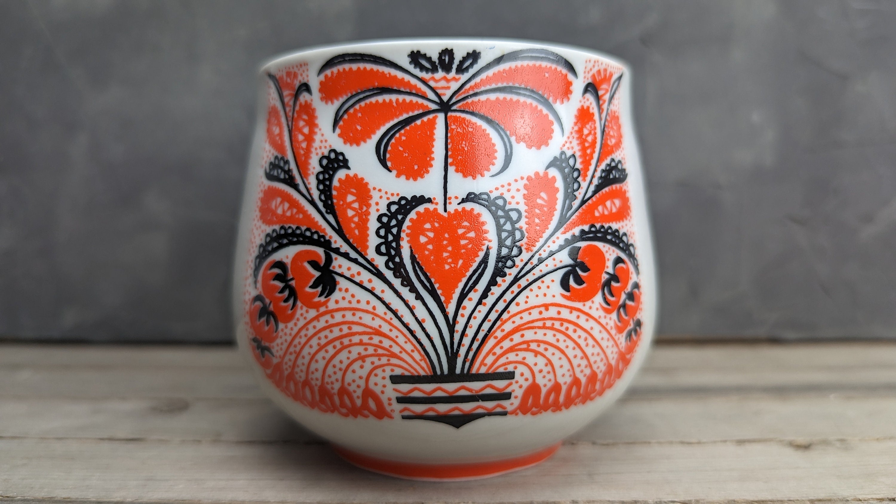 Vintage Ukraine Porcelain Sugar Bowl - Ceramic Sugar Box . Soviet Union ...